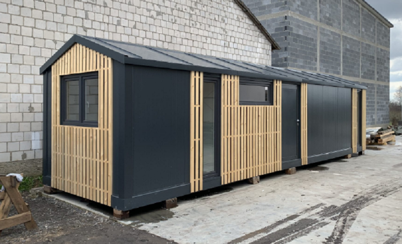 Studio modulaire en conteneur pour espaces de travail ou résidences de ...